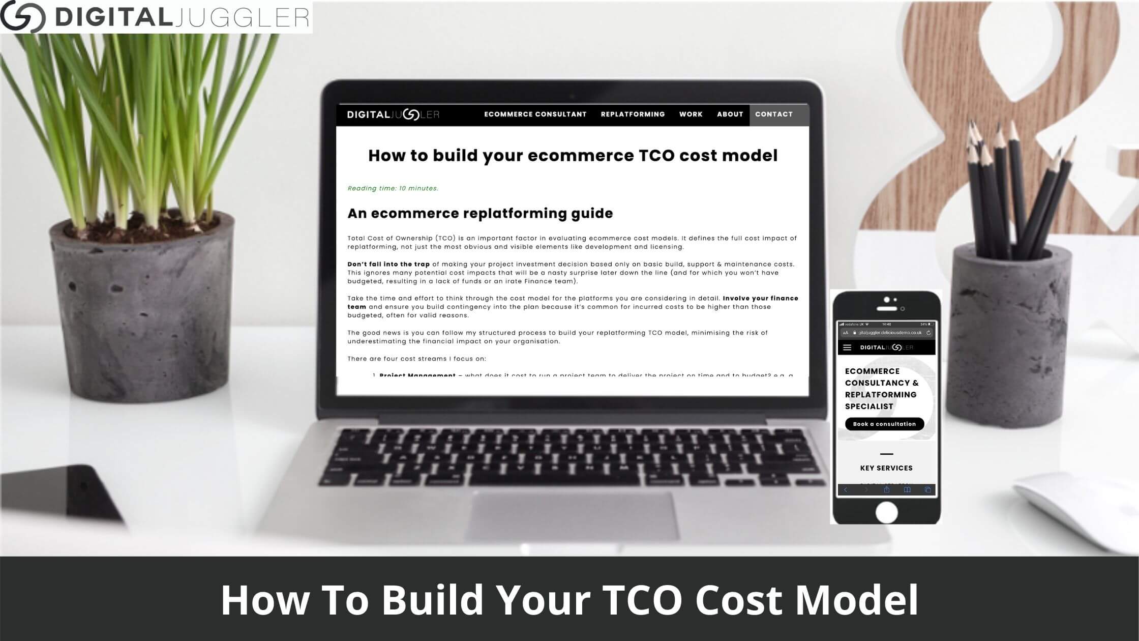TCO Cost Model for Replatforming | Detailed Guide | Digital Juggler